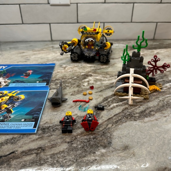 Lego | Toys | Lego City Deep Sea Submarine 6092 Mostly Complete | Poshmark
